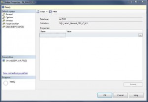 Managing Indexes with SSMS – Ramblings of a Crafty DBA