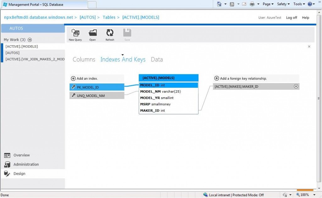 Managing Azure via Web Interface – Ramblings of a Crafty DBA